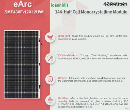 Car.gr - 430w-440w φωτοβολταικα πανελ καθως και 12V 100w ΕΥΚΑΜΠΤΑ flexible συνεφια Μονοκρυσταλικα