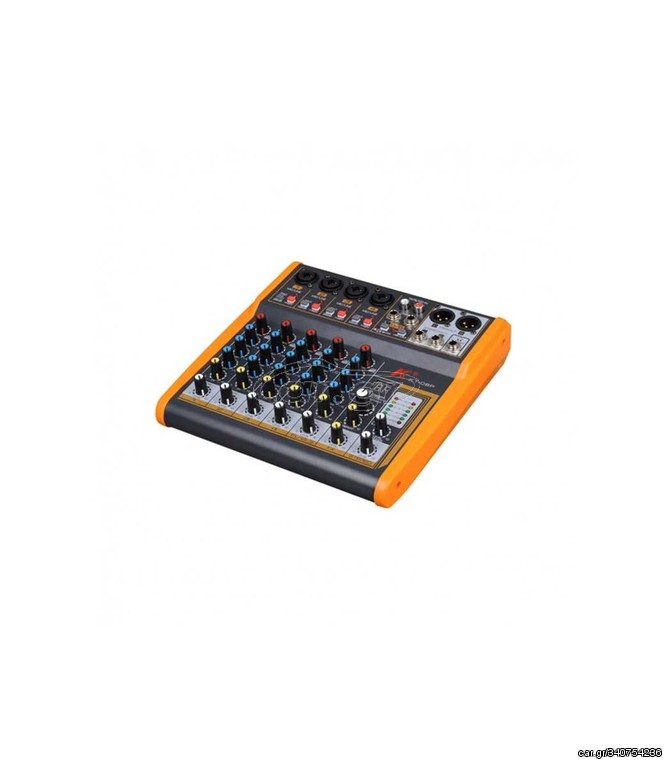Car.gr - ΚΟΝΣΟΛΑ ΗΧΟΥ 6 ΚΑΝΑΛΙΩΝ, 16 bit DSP processor, Phantom Power