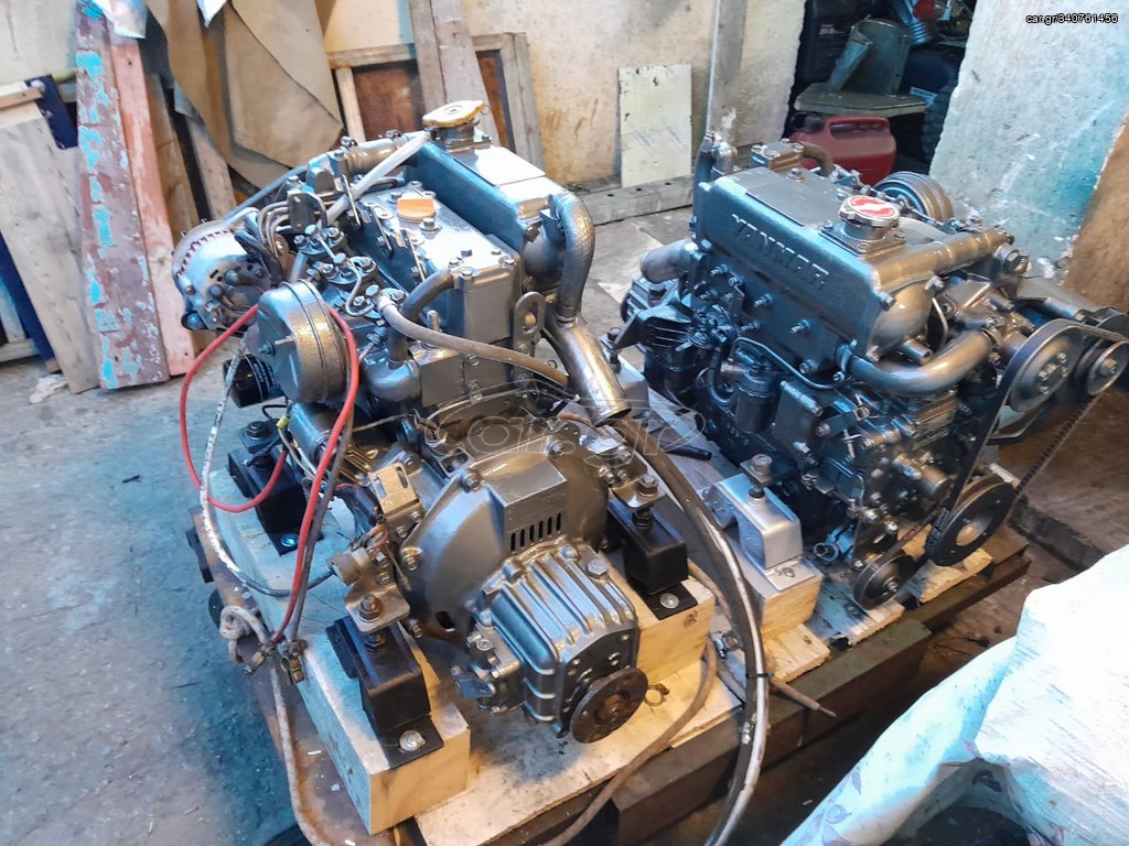 Car.gr - Δύο (2) Μηχανές Θαλάσσης YANMAR 3GMF με ρεβέρσες