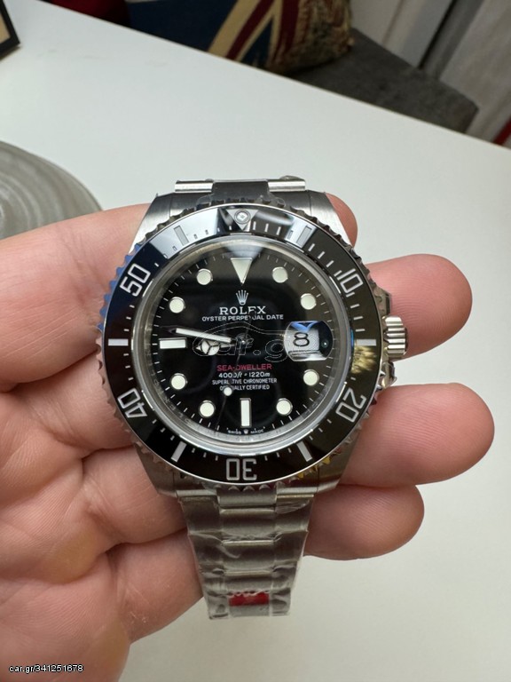 Car.gr - Rolex sea dweller red Line 50th anniversary 43mm μηχανισμός ...