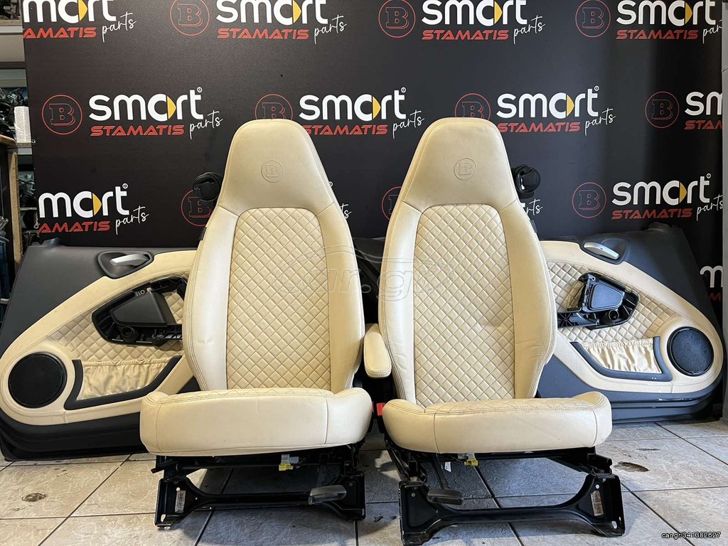 Car.gr - SMART 451 BRABUS ΣΑΛΟΝΙ ΤΑΠΕΤΣΑΡΙΕΣ ΤΑΜΠΛΟ FACELIFT