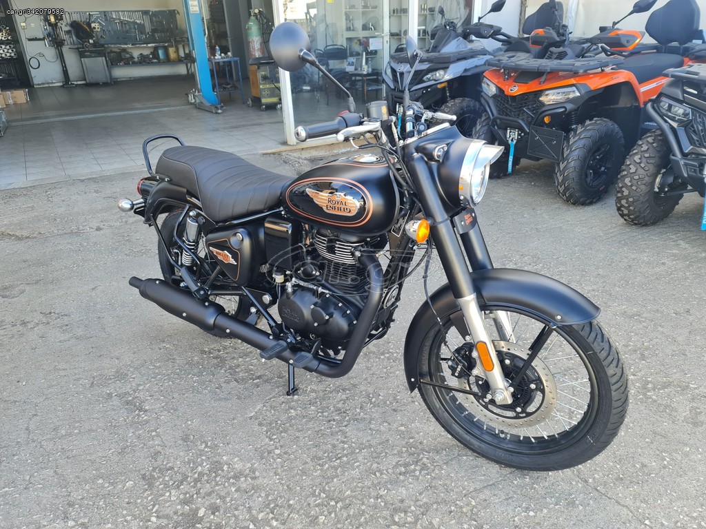 Car.gr - Royal Enfield Bullet 350 '24 BLACK GOLD ΕΤΟΙΜΟΠΑΡΑΔΟΤΗ!!!