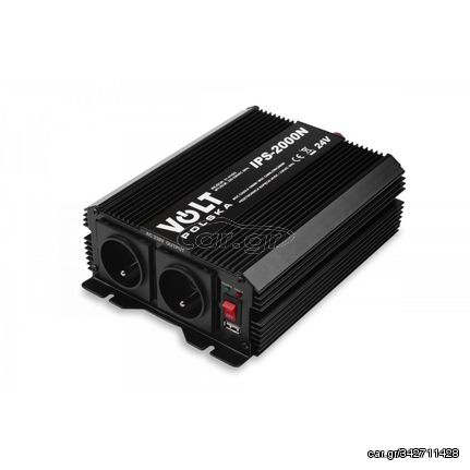 Car.gr - INVERTER 24V1000W σε 230V2000W με Θύρα USB