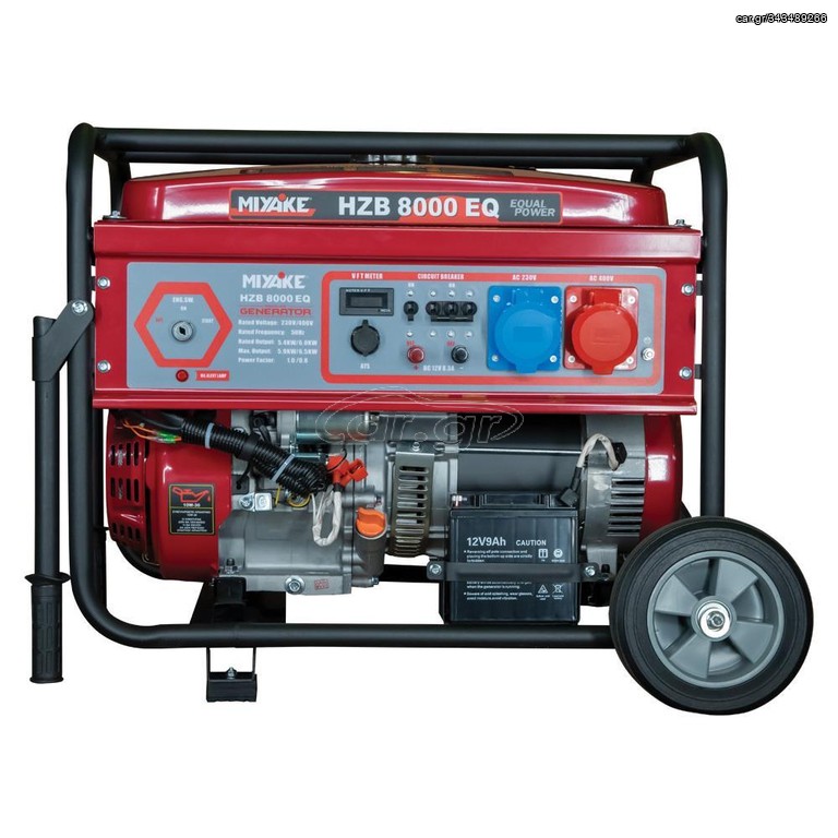 Car.gr - Γεννήτρια βενζίνης 8 KVA MIYAKE ΗΖΒ 8000 EQ ATS Ready ...