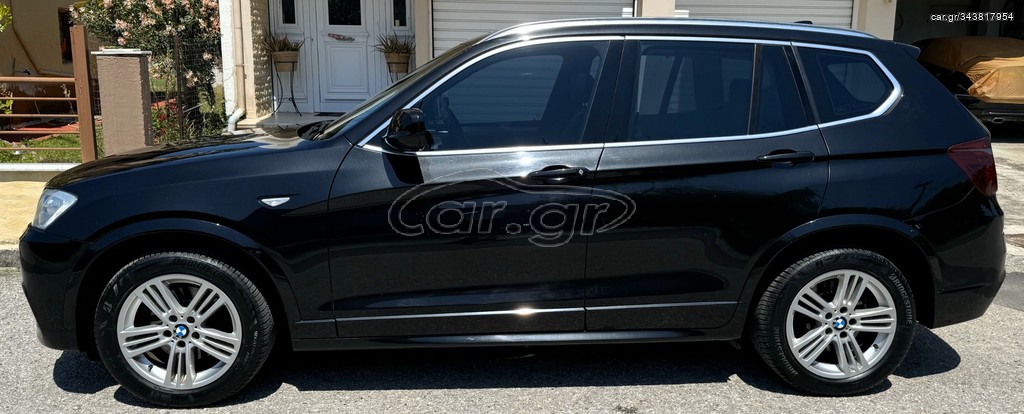 Car.gr - Bmw X3 2013 xDrive20d M-Pack, Head-Up Display, NAVI, Xenon