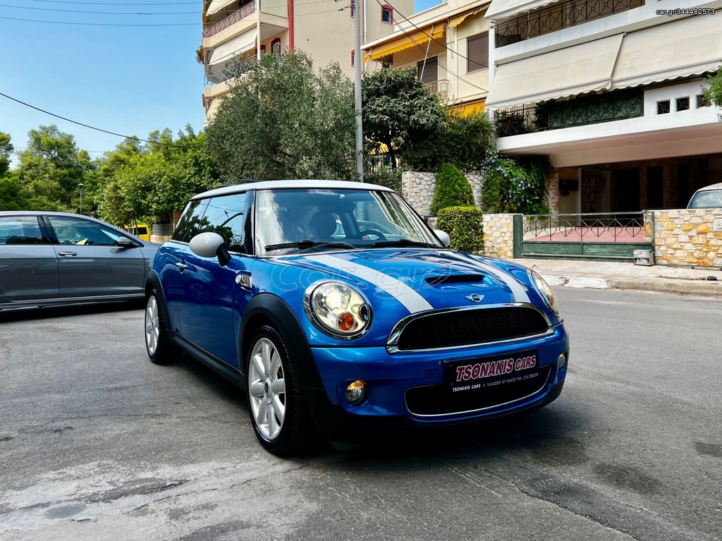 Car.gr - Mini Cooper S '07 R56 PANORAMA BI.XENON ΔΕΡΜΑ- CHILLI PACK '+book