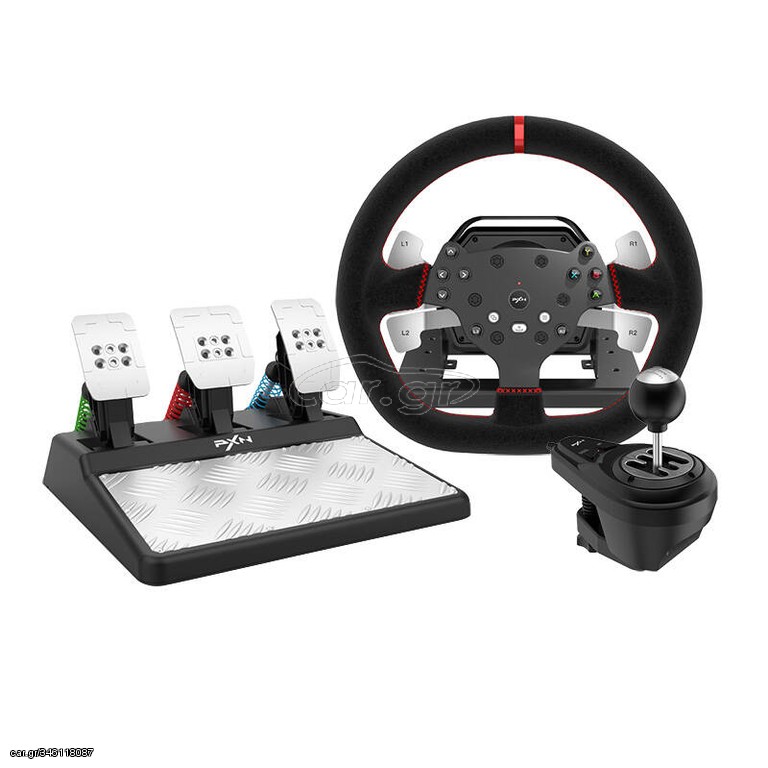 Car.gr - Gaming Wheel PXN-V10 V2 (PC / PS3 / PS4 / XBOX ONE / SWITCH)