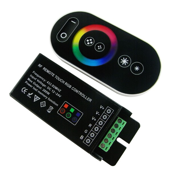 Car.gr - Τηλεκοντρόλ RGB Mini Touch Controller Black για Led Ταινία ...