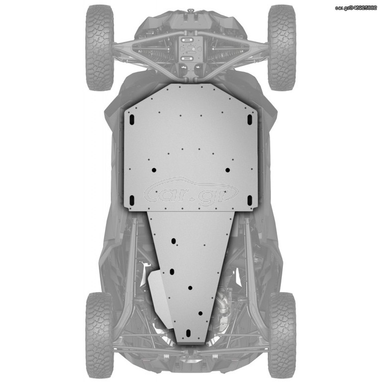 Car.gr - Προστατευτικη Ποδια Αλουμινιου 6Mm Can Am Maverick R 1000 2024 ...