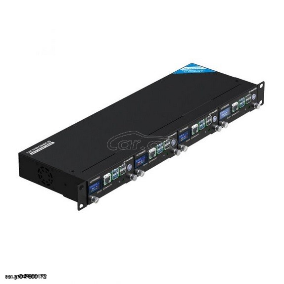 Car.gr - UCTRONICS Pi 5 Rack Pro, 1U Rack Mount with 4 × M.2 NVMe SSD ...