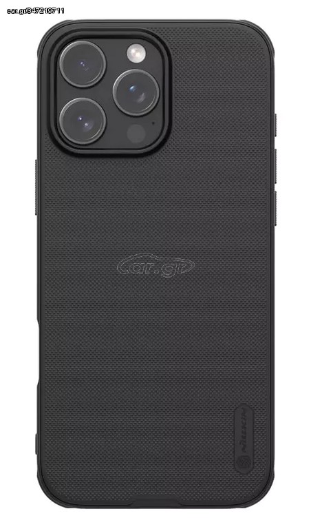 Car.gr - NILLKIN θήκη Super Frosted Shield Pro Magnetic για iPhone 16 Pro Max, μαύρη
