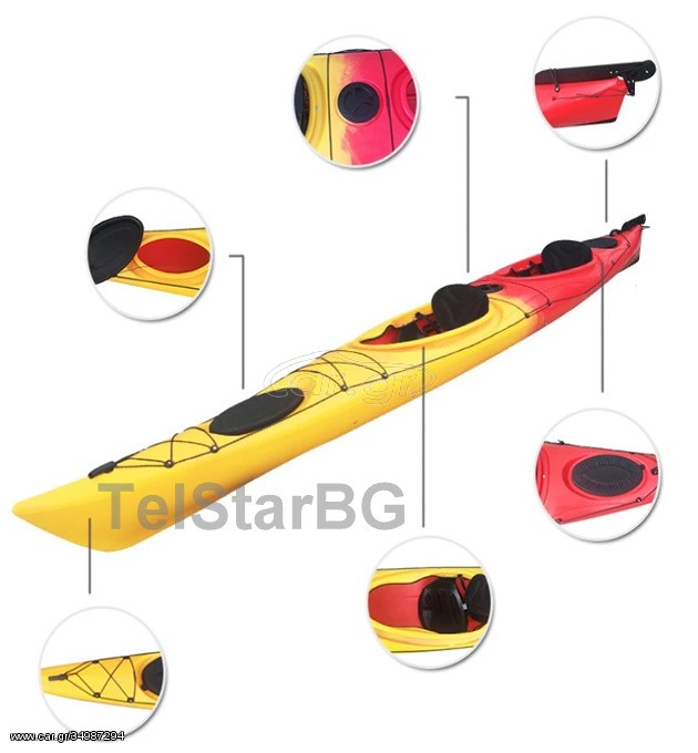 Car.gr - Σκάφος κανό-καγιάκ '21 KAYAK NEW MILO DOUBLE