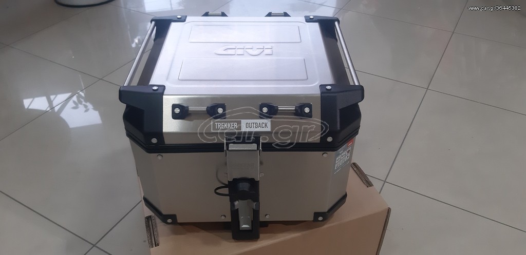 Car.gr - ΒΑΛΙΤΣΑ ΠΙΣΩ GIVI 42L ΑΛΟΥΜΙΝΙΟΥ TREKKER OUTBACK