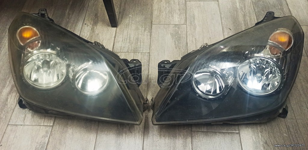 Car.gr - ΦΑΝΑΡΙΑ ΕΜΠΡΟΣ OPEL ASTRA H 2004-2010 ΜΕ ΜΑΥΡΟ ΦΟΝΤΟ