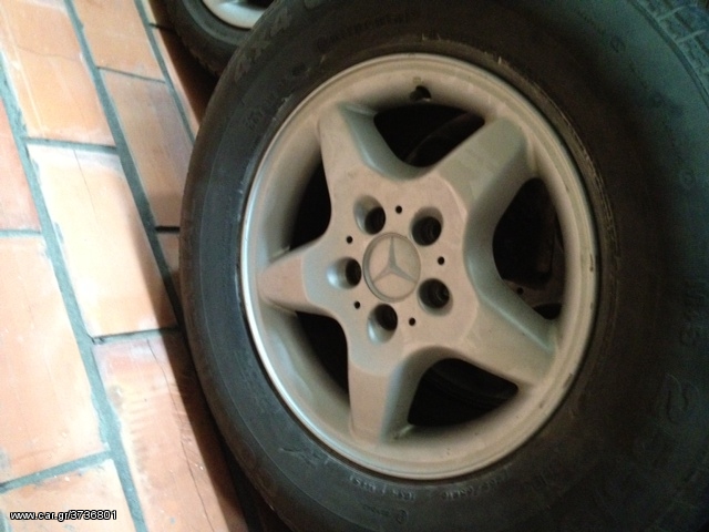 Car.gr - ΖΑΝΤΟΛΑΣΤΙΧΑ 16'' ΓΙΑ MERCEDES ΜL 150EURO ΜΟΝΟ!!!!!!!!!!!!!!!!