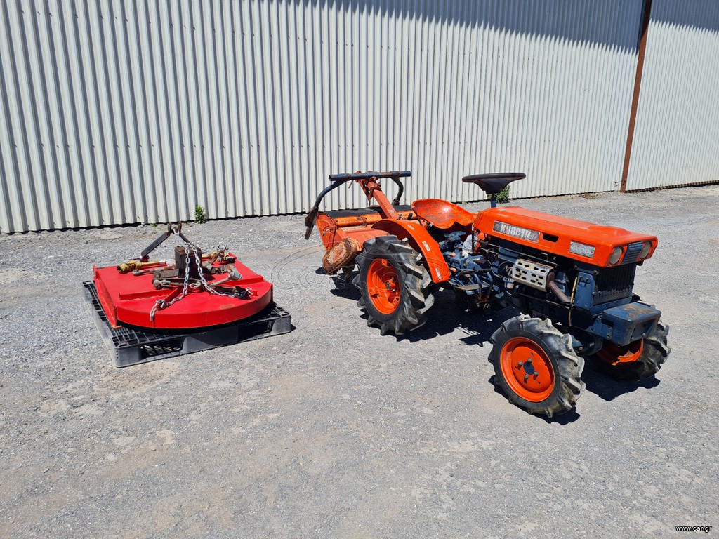Car.gr - Kubota '00 Β6000. Φρέζα+Καταστροφεας