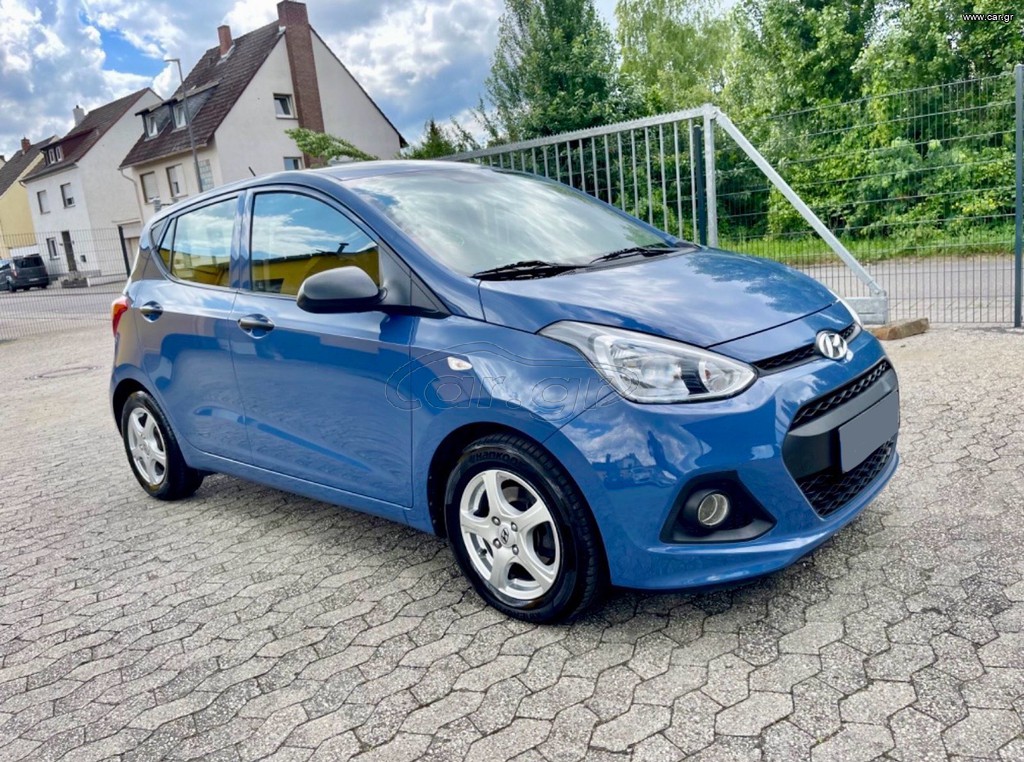 Car.gr - Hyundai i 10 '16 Blue Classic