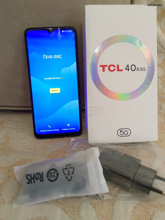 Car.gr - TCL 40 R 5G Dual SIM (4GB/64GB) Starlight Black