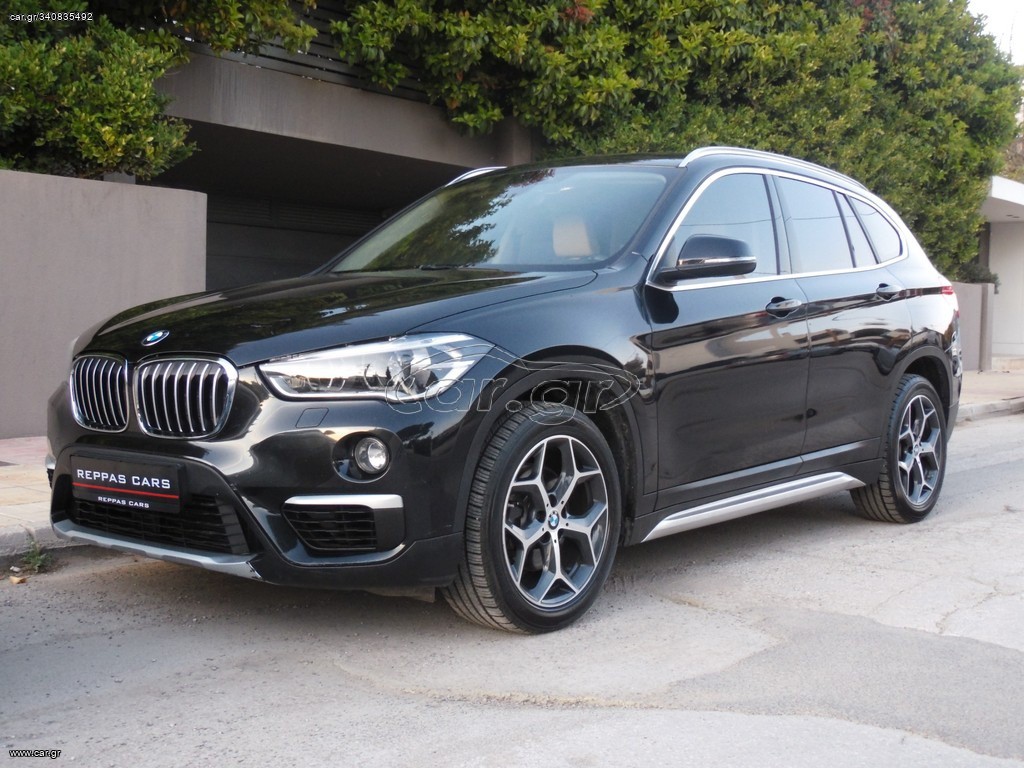 Car.gr - Bmw X1 2018 sDrive18i xLine Automatic GR BOOK SERVICE