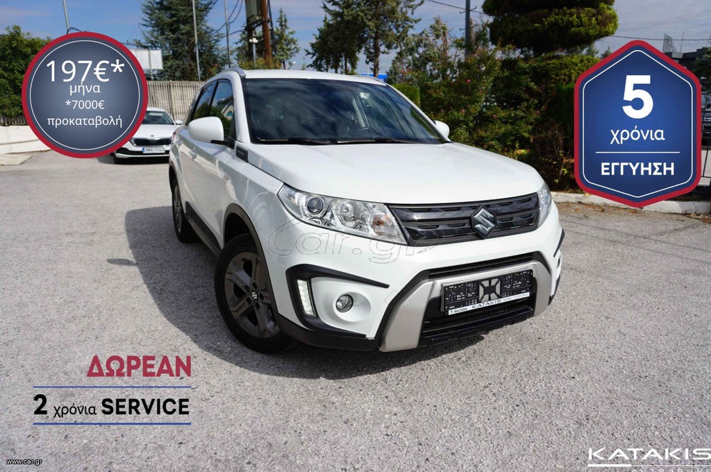 Car.gr - Suzuki Vitara '15 DIESEL, 120HP, 4X4, NAVI, CLIMA, 4x4,5 ΕΤΗ ...