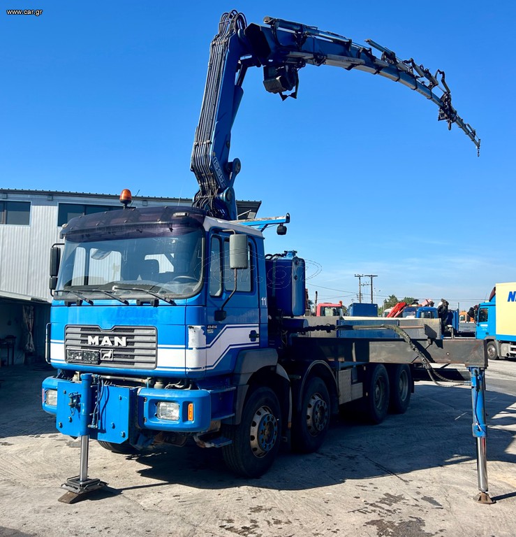 Car.gr - MAN '02 FE 41.410 8x4 FASSI F420 FLY JIB