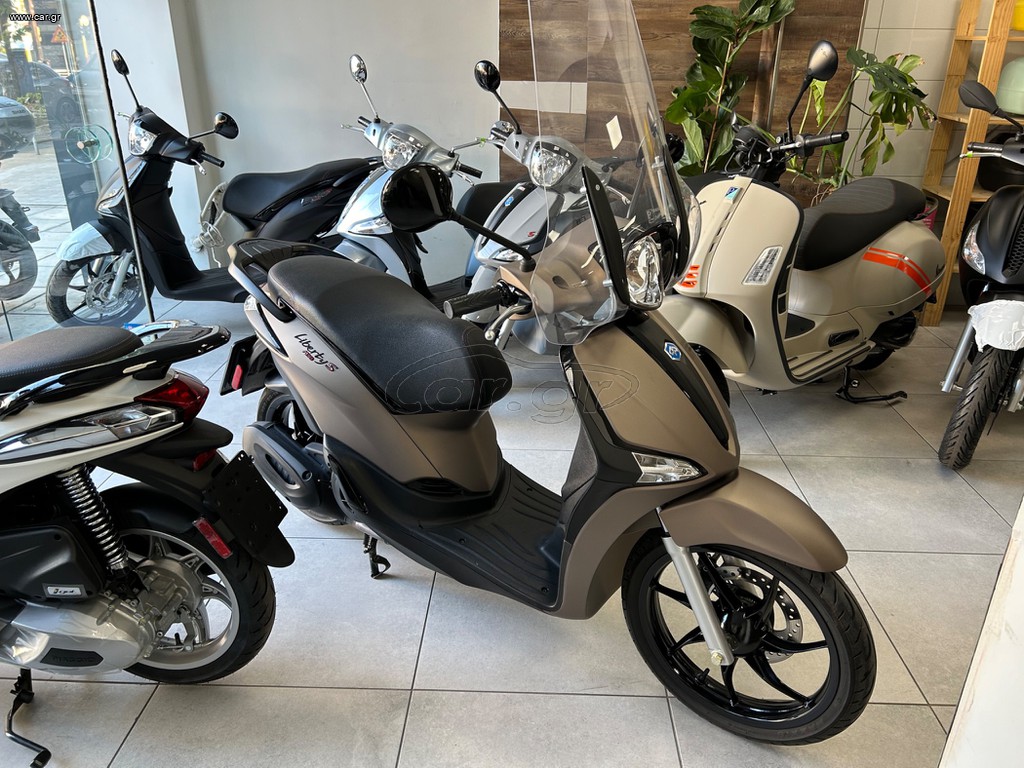Car.gr - Piaggio Liberty 150 '23 piaggio liberty S 150 ABS MARRONE TERRA