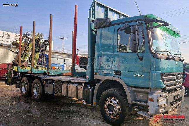 Car.gr - Γερανοί - Φορτηγά Με Γερανό Mercedes-Benz 2007 ACTROS 2648 6×4 ...