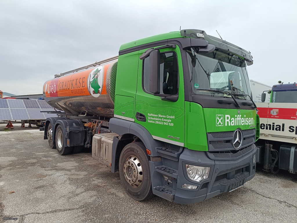Car.gr - Βυτίο Τροφίμων Mercedes-Benz 2017 ACTROS 2543 EURO6 (ΜΟΝΩΜΕΝΟ ...