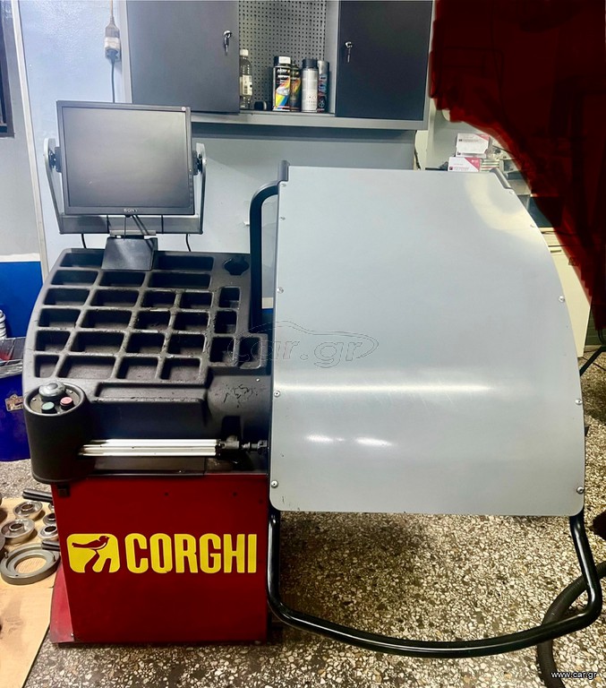Car.gr - Corghi EM 8370 LCD Ζυγοσταθμιση