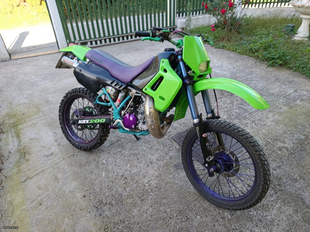 Car.gr - Kawasaki KDX 200 '92