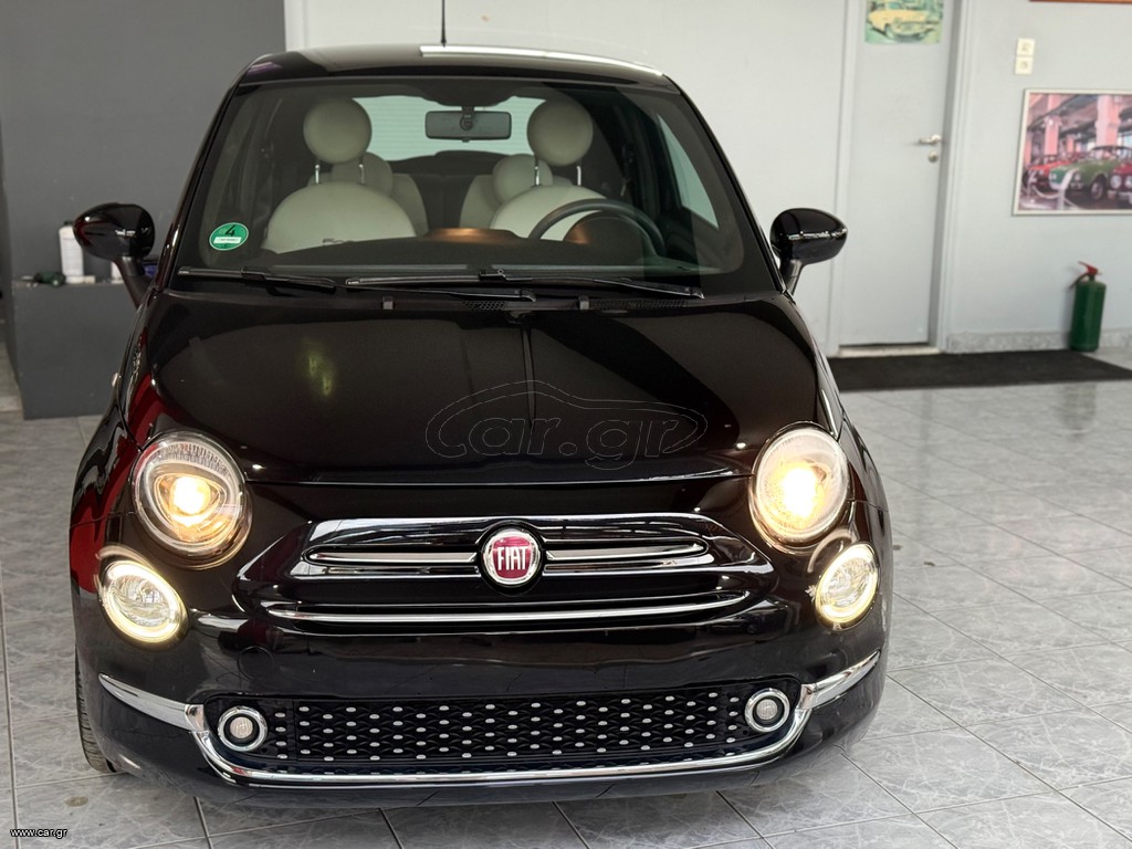 Car.gr - Fiat 500 '20 Οροφή πανοραμική/full extra/hybrid