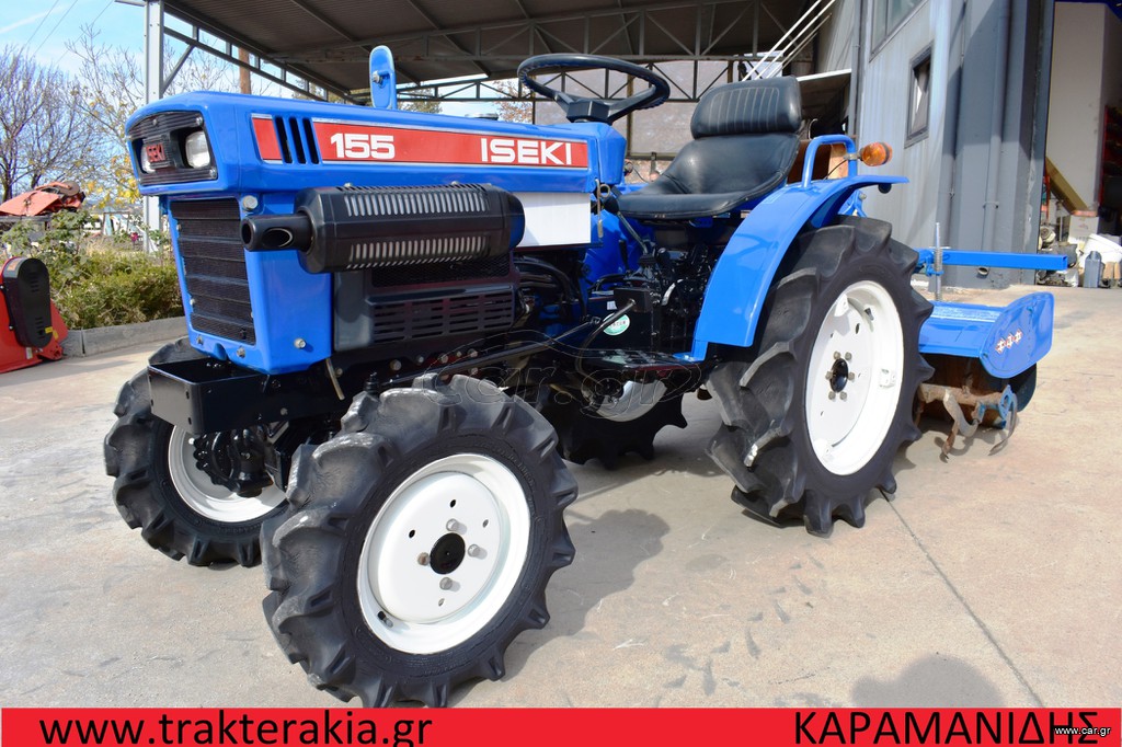 Car.gr - Αμπελουργικά Τρακτέρ Iseki 2007 TX155 4WD ΚΑΙ ΦΡΕΖΑ