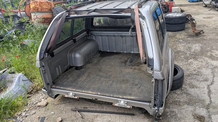 Car.gr - Πίσω καρότσα με hardtop σκεπαστρο από Nissan Navara D22 ...