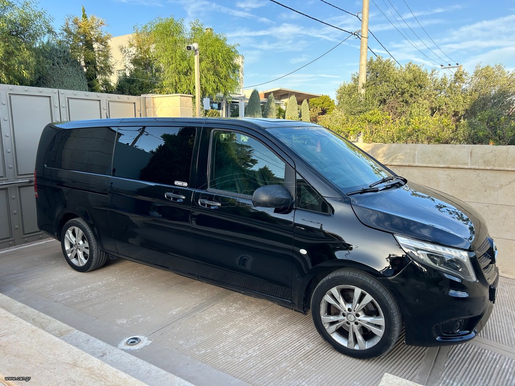 Mercedes Vito Extra Long Rent A Car Athens