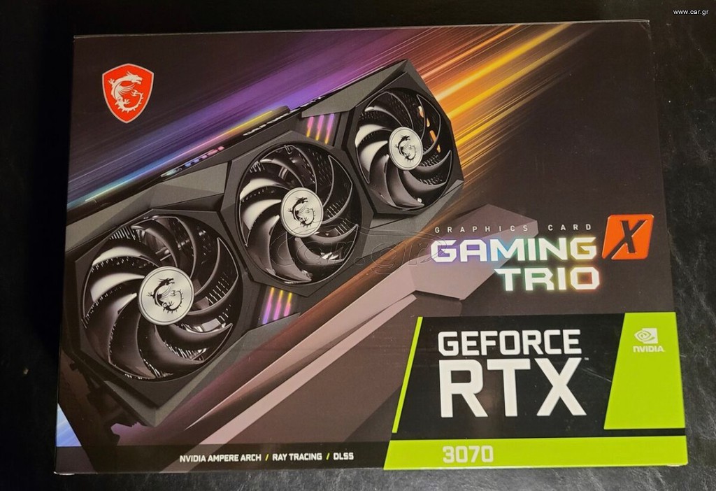 Car.gr - Κάρτα γραφικών MSI GeForce RTX 3070 GAMING X Trio 8 GB GDDR6