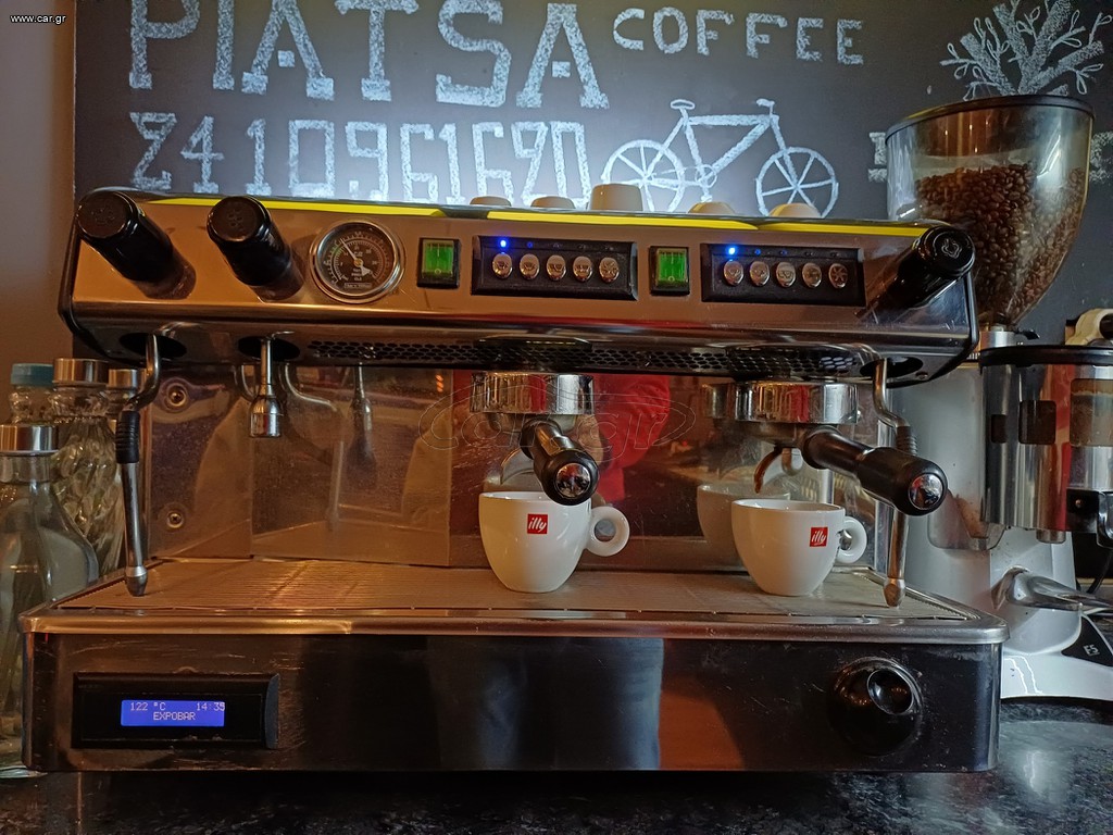 Car Gr ΕΠΑΓΓΕΛΜΑΤΙΚΗ ΑΥΤΟΜΑΤΗ ΜΗΧΑΝΗ Espresso Expobar ΜΕ 2 ΓΚΡΟΥΠ ΚΑΙ