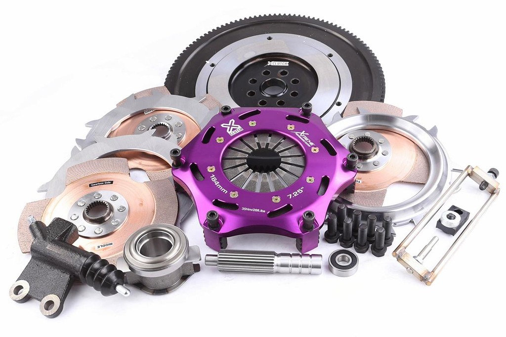Car.gr - Oz Parts Asc Xtreme Performance - 184mm Rigid Ceramic Triple Plate Clutch Kit Incl ...