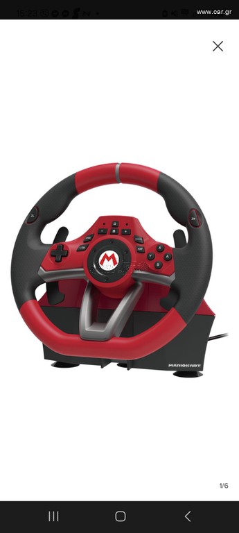 Car.gr - Τιμονιερα Hori Mario Kart Racing Wheel Pro Deluxe Τιμονιέρα με ...