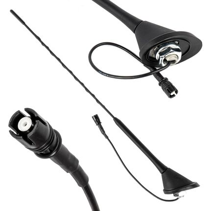 Car.gr - ΚΕΡΑΙΑ ΟΡΟΦΗΣ ANT11 45.4 cm ΜΕ ΚΑΛΩΔΙΟ 20cm ΚΑΙ ΦΙΣΑ RAKU-2 ...