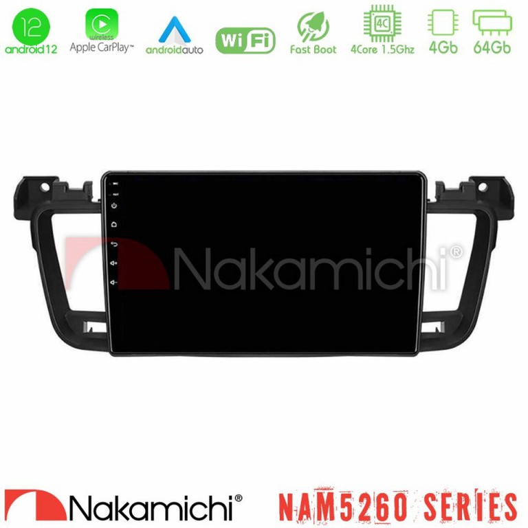 Car.gr - Nakamichi NAM5260 Series 4Core Android12 4+64GB Peugeot 508 ...