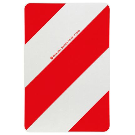 Car.gr - ΑΝΑΚΛΑΣΤΙΚΟ ΣΗΜΑ ΣΕ ΠΑΝΕΛ ΓΑΛΒΑΝΙΣΜΕΝΟΥ ΧΑΛΥΒΑ ΛΕΥΚΟ/ΚΟΚΚΙΝΟ ...