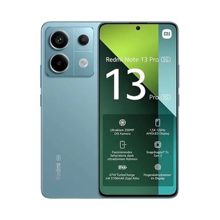 Car.gr - Xiaomi Redmi Note 13 Pro 5G 256GB (8GB Ram) Dual-Sim Ocean Teal