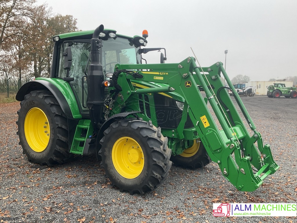 Car.gr - John Deere '22 6120M + JD 623M/C Loader