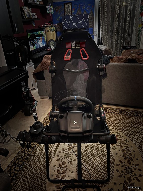 Car.gr - Logitech G923 & NEXT LEVEL RACING FGT LITE rig