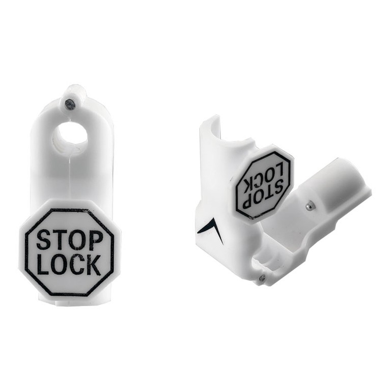 Car.gr - VOLTE-TEL ΑΝΤΙΚΛΕΠΤΙΚΗ ΑΣΦΑΛΕΙΑ ΓΑΝΤΖΟΥ STOP LOCK 8mm WHITE