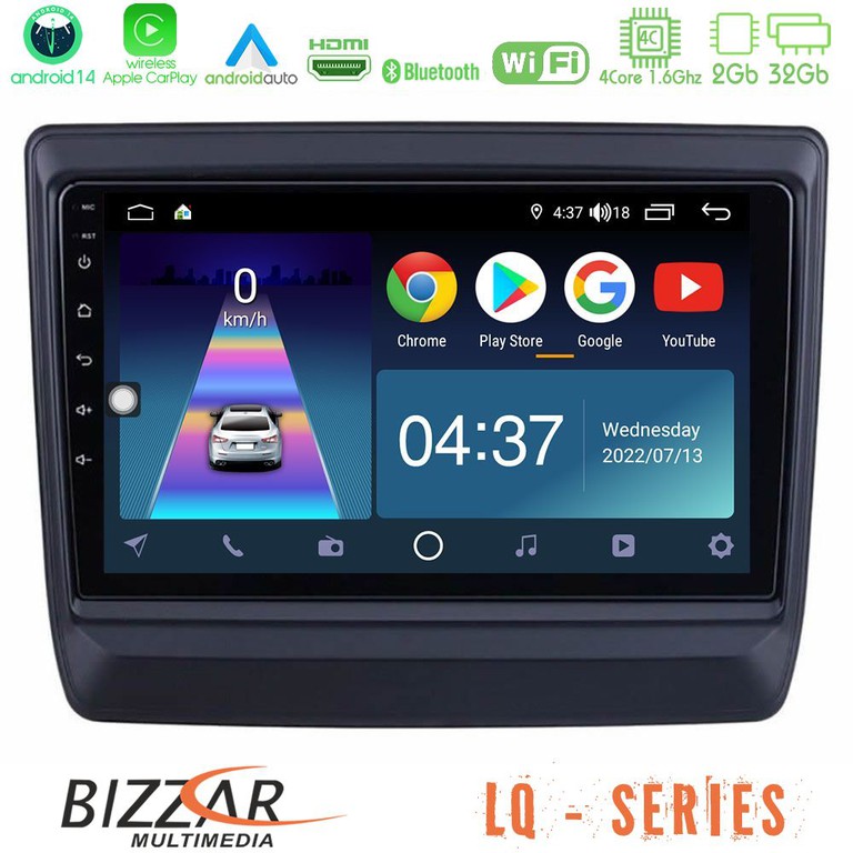 Car.gr - Bizzar lq Series 4core Android14 2+32gb Isuzu d-max 2020-2023 ...