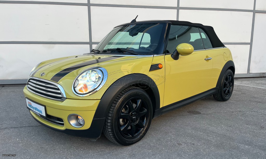 Car.gr - Mini Cabrio '10 COOPER R57 INTERCHANGE-YELLOW 1o ΧΕΡΙ ΕΛΛΗΝΙΚΟ