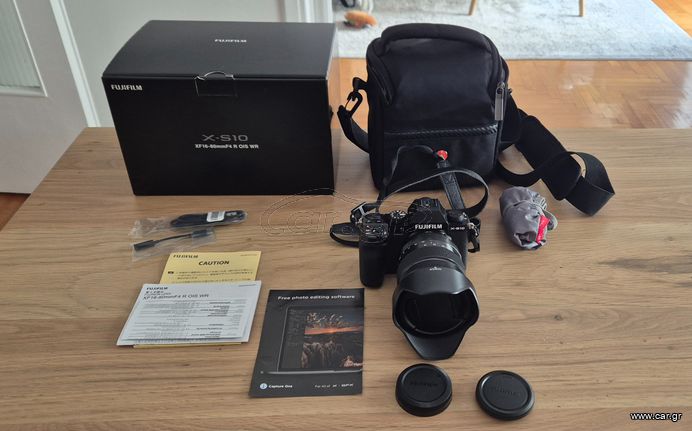 Car.gr - X-S10 Mirrorless Digital Camera Kit (XF 16-80mm F4 R OIS WR)