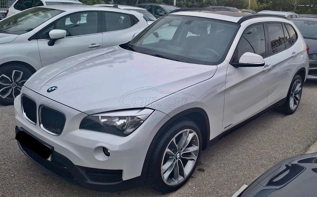 Car.gr - Bmw X1 '14 1ο χέρι full έκδοση Αυτόματο,οθόνη,οροφή