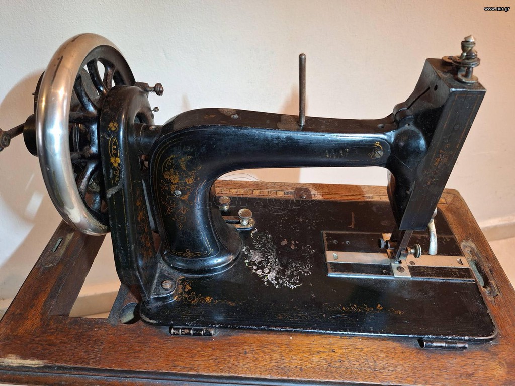 Car.gr - Αντικα Ραπτομηχανή Seidel & Naumann 1860-1877 Λειτουργική